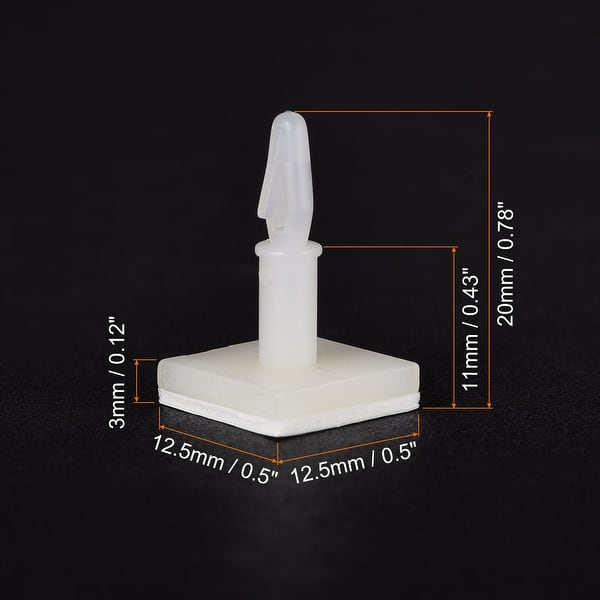 PCB Spacer Adhesive Standoffs Plastic Column 4.8mm Support Height - Bed ...