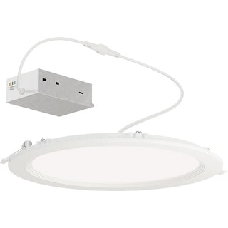 Maxim 67729WT Slim Baffle 9" Canless Recessed - 5CCT - Bed Bath ...