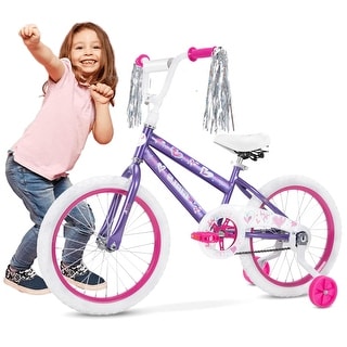 SUGIFT Kids Bike for Girls, Removable Training Wheels Included, Toddler ...