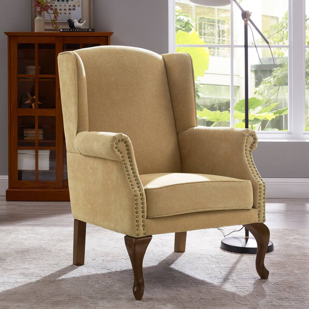 Levance Wingback Arm Chair by Greyson Living - Overstock - 27075083