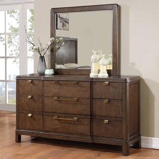 Steve Silver Massimo 9-drawer Dresser and Mirror - Bed Bath & Beyond ...