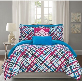 Chic Home Miro 9 Piece Reversible Miro Print Comforter Set - Bed Bath ...