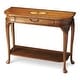 Ridgeland 36"W Wood 1-Drawer Console Table with Lower Open Shelf - Bed ...