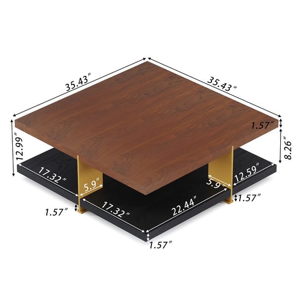 rectangular coffee table dimensions