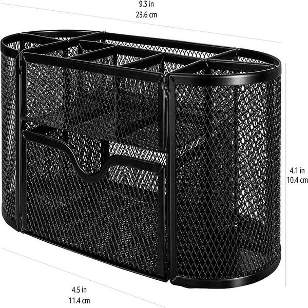 Mesh Desk Office Organizer 9.25" x 4.53" x 3.94 - Bed Bath & Beyond ...