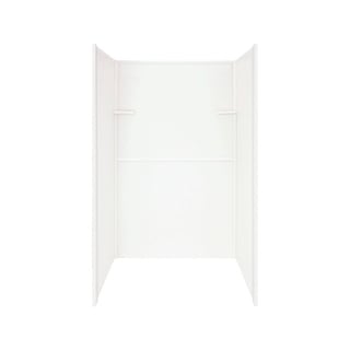 Transolid Studio Solid Surface 48-in x 72-in Shower Wall Surround - 48 ...