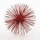 HomeRoots Red Spiked - Sphere - Bed Bath & Beyond - 32127726