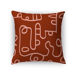 LOOPING RUST Accent Pillow By Kavka Designs - Bed Bath & Beyond - 36419420