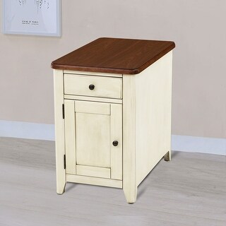 Chromcraft Peter Revington End Table in Walnut, Pistachio Finish - Bed ...