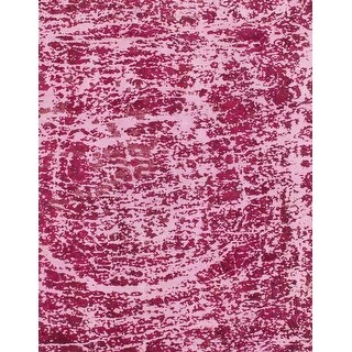 Ahgly Company Machine Washable Abstract Hot Pink Area Rugs - Bed Bath ...