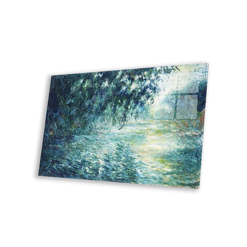 Morning on the Seine, near Giverny Print On Acrylic Glass by Claude ...