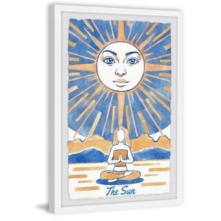 'Radiant Sun' Framed Painting Print - Bed Bath & Beyond - 33148343