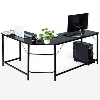 Computer PC Gaming Table Workstation Streamer Wide Tabletop CPU Storage ...