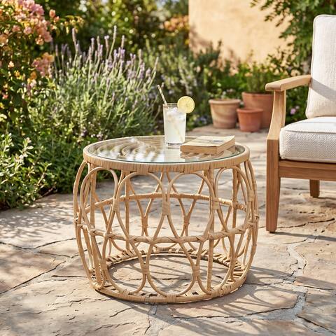 Oval, Round Outdoor Coffee Tables - Overstock