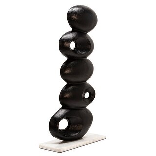20" Stacking Orbs, Black - Bed Bath & Beyond - 32778118