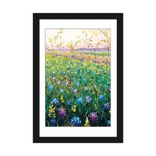 iCanvas "Beautiful Flower Wildflowers Landscape Art" by Valery Rybakow ...