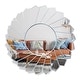 Geometric Parallelogram Mirror Wall Hanging - 1 Pack - Bed Bath ...
