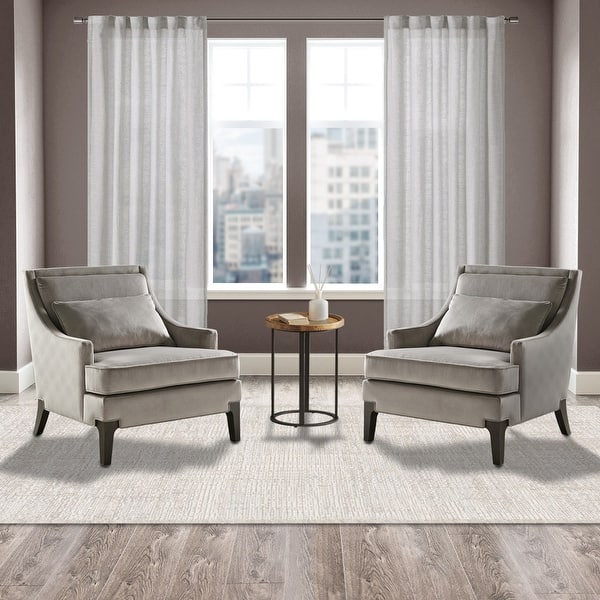 Martha Stewart Perry Street Anna Arm Accent Chair Set of 2 - Bed Bath ...