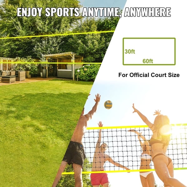 backyard volleyball