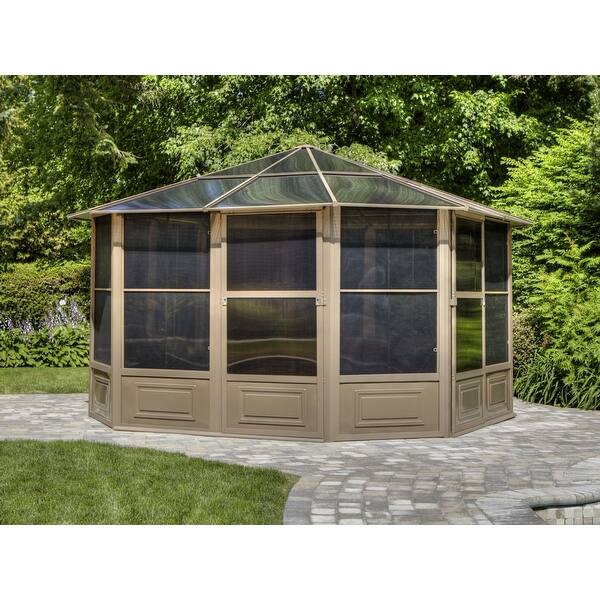 Florence - Solarium 12x12 Polycarbonate Roof - On Sale - Bed Bath ...