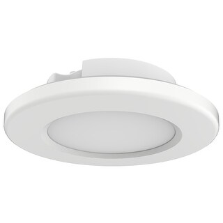 4 inch LED Surface Mount Fixture 3000K 6 Unit Contractor Pack White ...