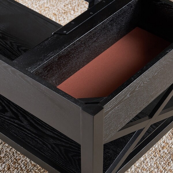 Decatur farmhouse lift top coffee table store