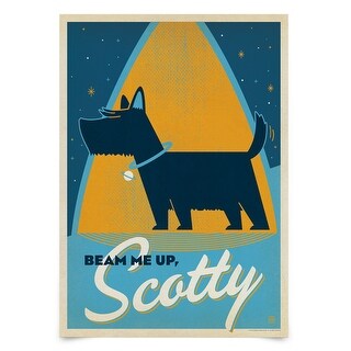 Beam Me Up Scooty by Anderson Design Group Poster Art Print ...