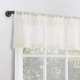 Archaeo Slub Textured Linen Blend Cafe Curtain Valance - Bed Bath ...