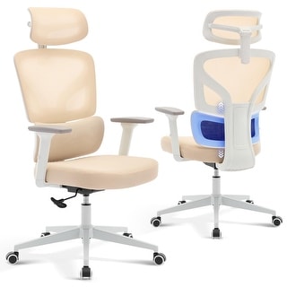 Ergonomic Office Chair - High-Back Mesh Desk Chair with Adjustable ...