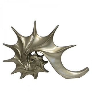 Abstract Gold Sea Shell Figurine - Bed Bath & Beyond - 41935002