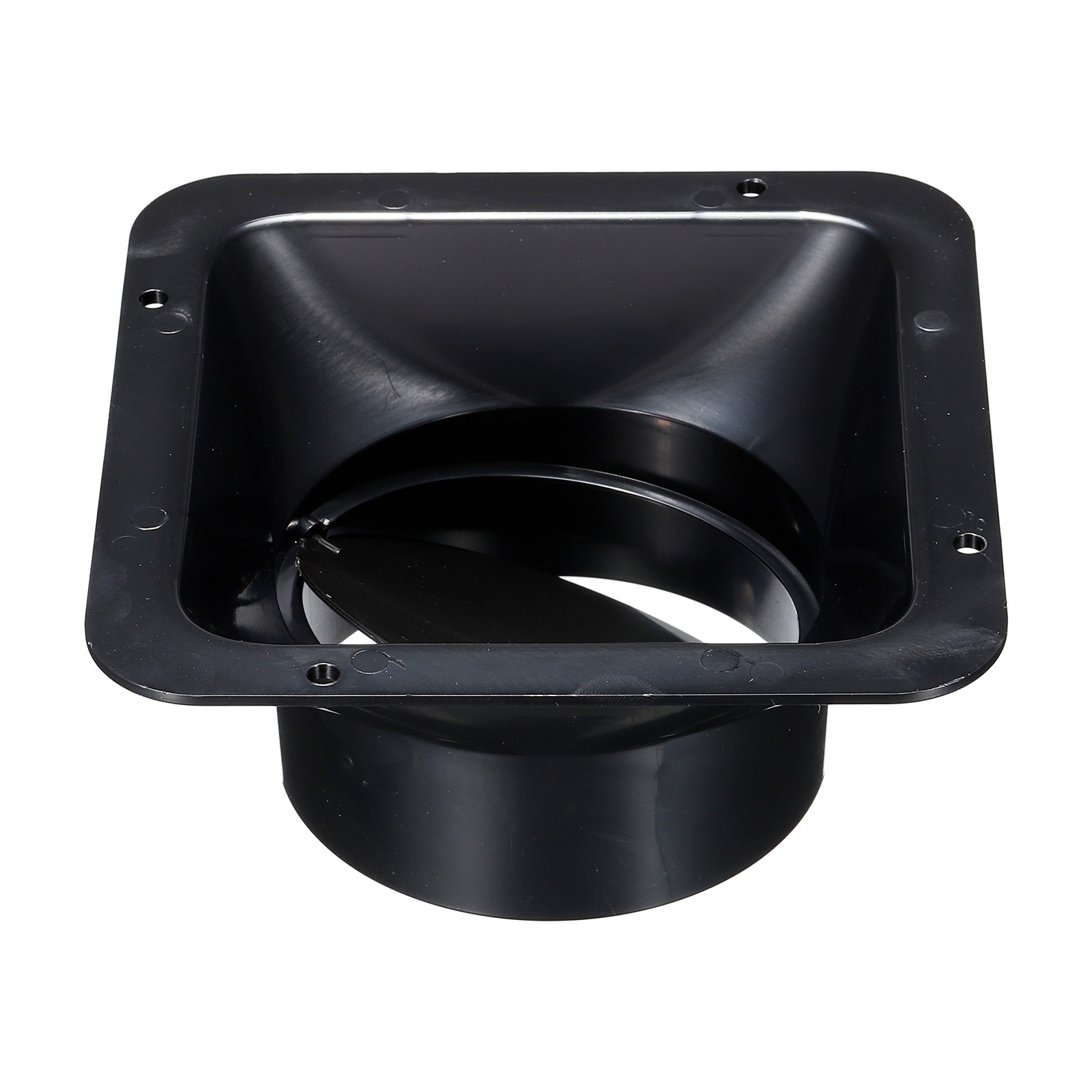 2Pcs 4 Inch Square Duct Connector Flange Air Ventilation Duct with ...