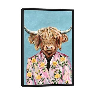 iCanvas "Gucci Cow" by Heather Perry Framed Canvas Print - Bed Bath ...