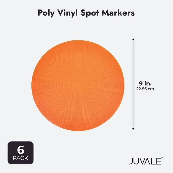 Poly Vinyl Dots for Classroom Floor, Carpet Marker Spots for Gym (9 In ...