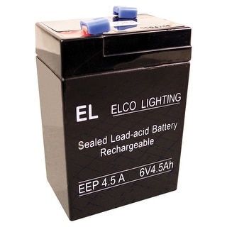 Elco 6V Rechargeable Battery for Elco EE20L, EE40L, EE50L, EE70L ...