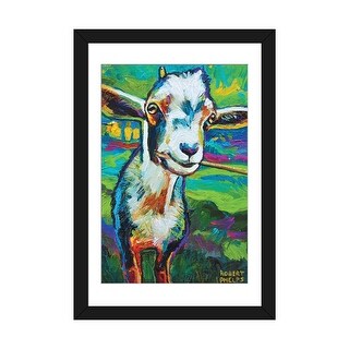 iCanvas "Theo The Goat" by Robert Phelps - Bed Bath & Beyond - 37585302