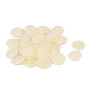 17mm Diameter Plastic Round Phillips Screw Cap Cross Head Cover Lid ...