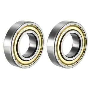 Deep Groove Ball Bearings Metric Double Shield High Carbon Steel Z1 ...