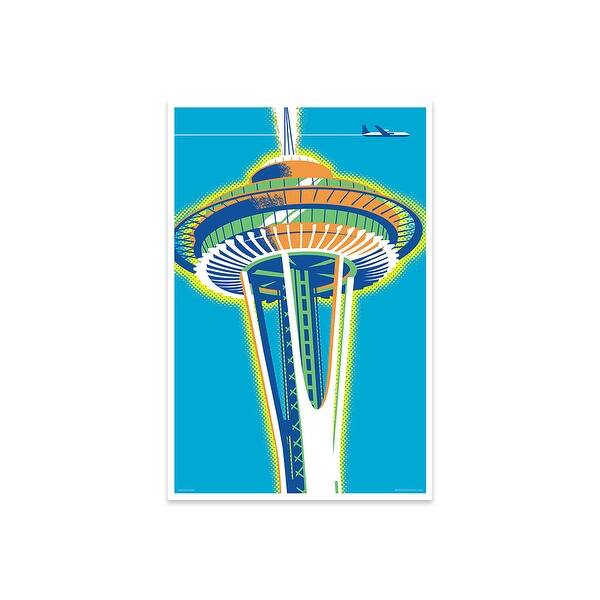 Seattle Space Needle Poster Print On Acrylic Glass by Jim Zahniser ...