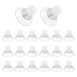Suction Cups PVC Plastic Clear Adhesive Suction Holder Sucker Pad for ...