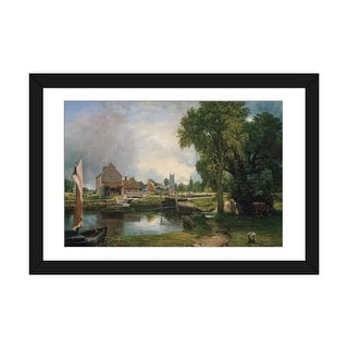 iCanvas "Dedham Lock and Mill, 1820 " by John Constable - Bed Bath ...