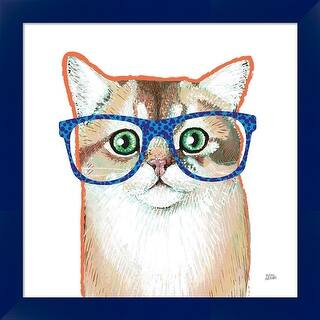 Melissa Averinos 'Bespectacled Pet II' Framed Art - Bed Bath & Beyond ...