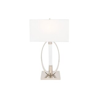 Finesse Decor Sparkling Crystal & Chrome Table Lamp // 2 Light - Bed ...