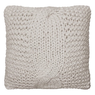 French Connection Luisa Decorative Throw Pillow, Ivory - Bed Bath ...