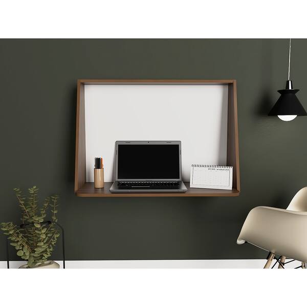 Zambia Wall Desk Computer Desks Single Shelf Floating Desk for Wall ...