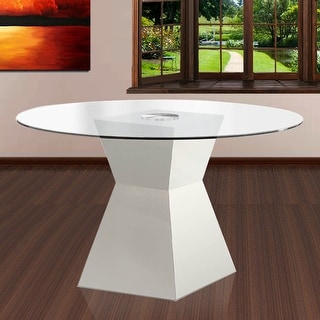 Thomas Round Dining Table in White - Bed Bath & Beyond - 36579921