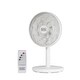 BLACK+DECKER 12-Inch Dual Blade Table Fan with Remote, Desk Fan with ...