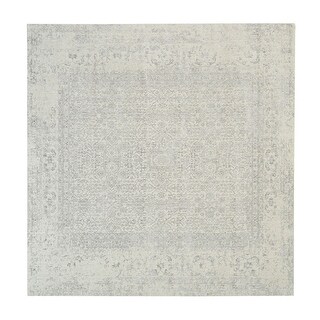 Shahbanu Rugs Fine Jacquard Hand Loomed Transitional Design Wool and ...