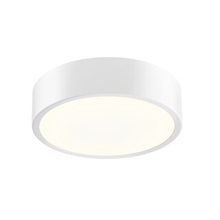 Pi Textured White 8-inch LED Surface Mount - Bed Bath & Beyond - 12651636