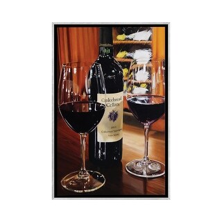 iCanvas "Table For Two" by Eric Renner Framed - Bed Bath & Beyond ...