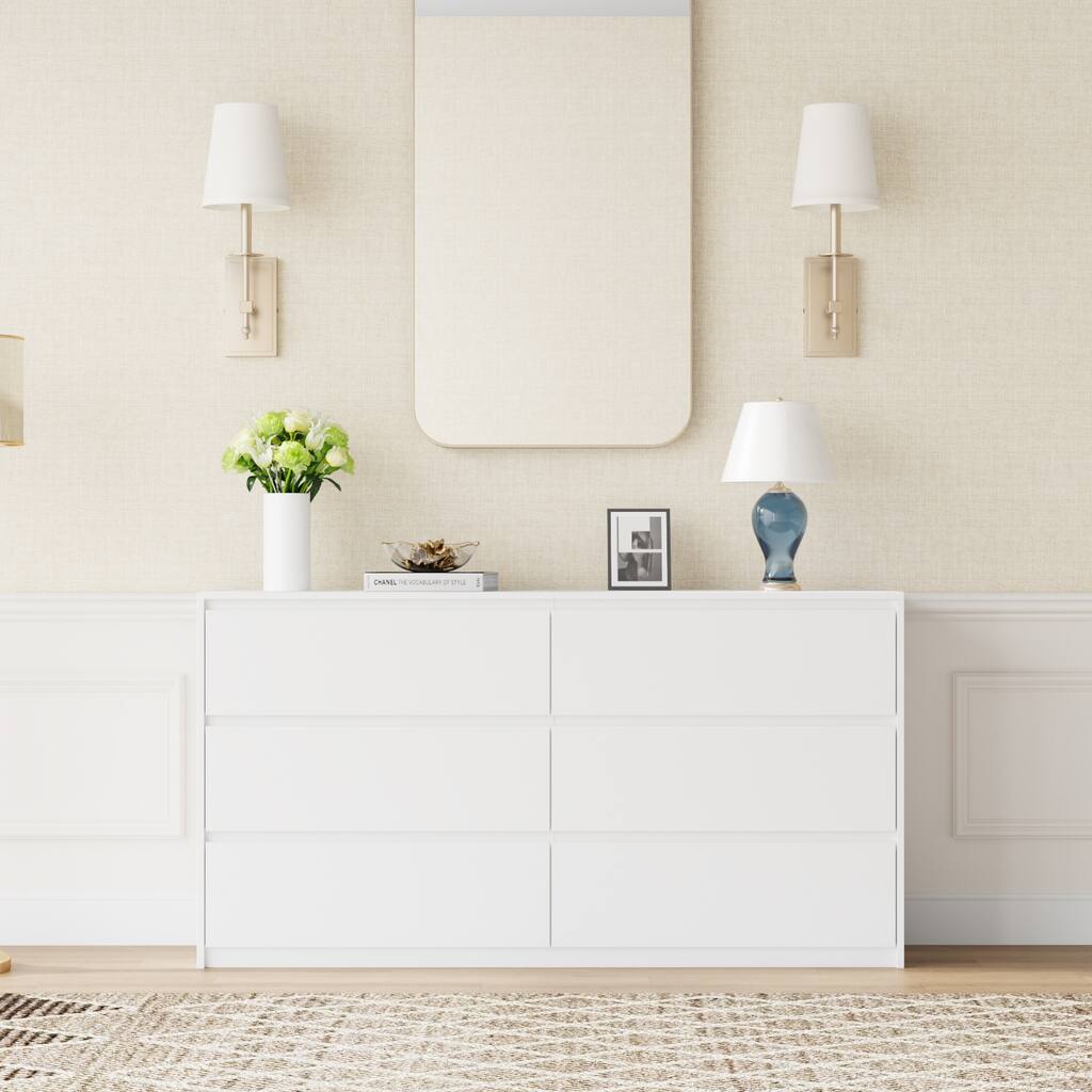 Timechee 45.1"W Changing Table Dresser - Overstock - 35464080